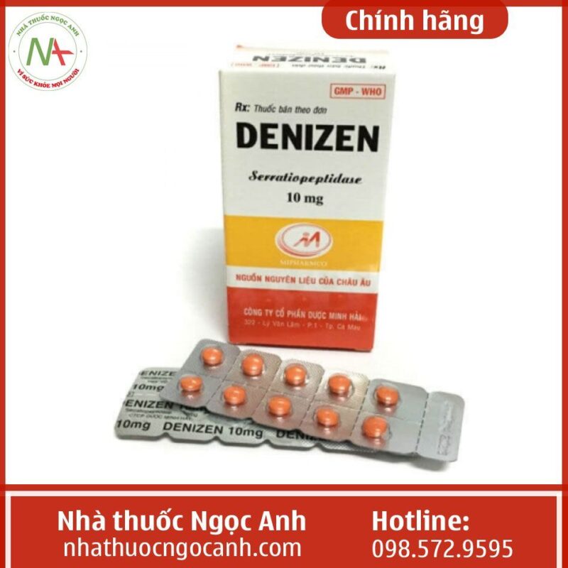 Thuốc Denizen 10mg là thuốc gì, có tác dụng gì, mua ở đâu, giá bao nhiêu