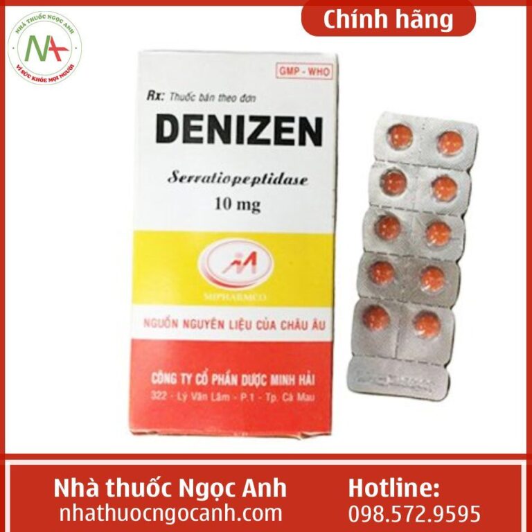 Thuốc Denizen 10mg là thuốc gì, có tác dụng gì, mua ở đâu, giá bao nhiêu