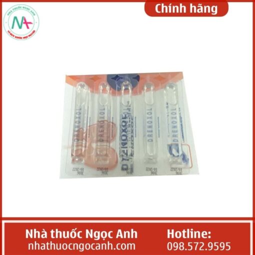 Thuốc Drenoxol: Công dụng, liều dùng, lưu ý tác dụng phụ, giá bán