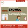 Thuốc Exomuc 200mg : Công dụng, liều dùng, giá bao nhiêu