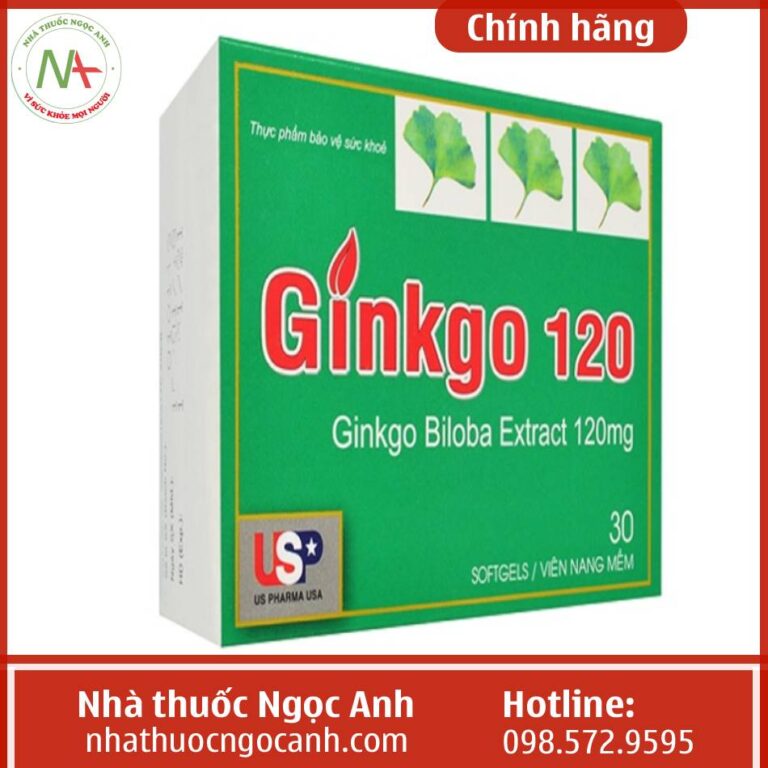 Thuốc Ginkgo 120 US Pharma là thuốc gì, giá bao nhiêu, mua ở đâu