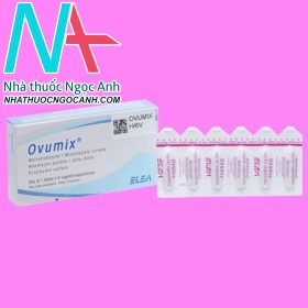 Thuốc Ovumix: Công dụng, liều dùng, lưu ý tác dụng phụ, giá bán
