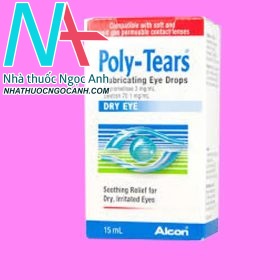 Poly-Tears: Công dụng, liều dùng, lưu ý tác dụng phụ, giá bán