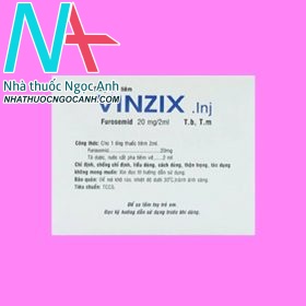 Thuốc Vinzix: Công dụng, liều dùng, lưu ý tác dụng phụ, giá bán