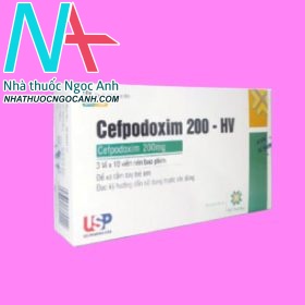 Thuốc Cefpodoxim 200: Công dụng, liều dùng, lưu ý tác dụng phụ, giá bán