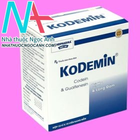 Thuốc Kodemin: Công dụng, liều dùng, lưu ý tác dụng phụ, giá bán