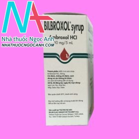 Thuốc Bilbroxol: Công dụng, liều dùng, lưu ý tác dụng phụ, giá bán