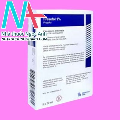 Thuốc Fresofol: Công dụng, liều dùng, lưu ý tác dụng phụ, giá bán