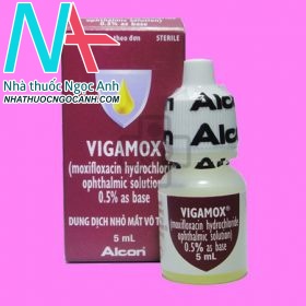 Thuốc Vigamox: Công dụng, liều dùng, lưu ý tác dụng phụ, giá bán