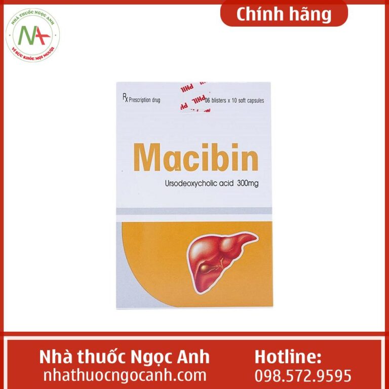 Thuốc Macibin 300mg là thuốc gì, tác dụng gì, giá bao nhiêu, mua ở đâu