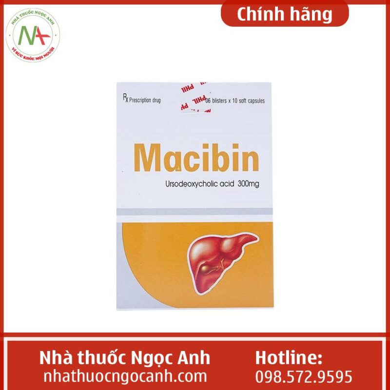 Thuốc Macibin 300mg là thuốc gì, tác dụng gì, giá bao nhiêu, mua ở đâu