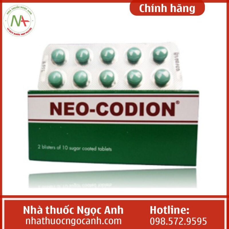 Thuốc ho Neo-Codion Việt Nam có tác dụng gì, dùng cho đối tượng nào?