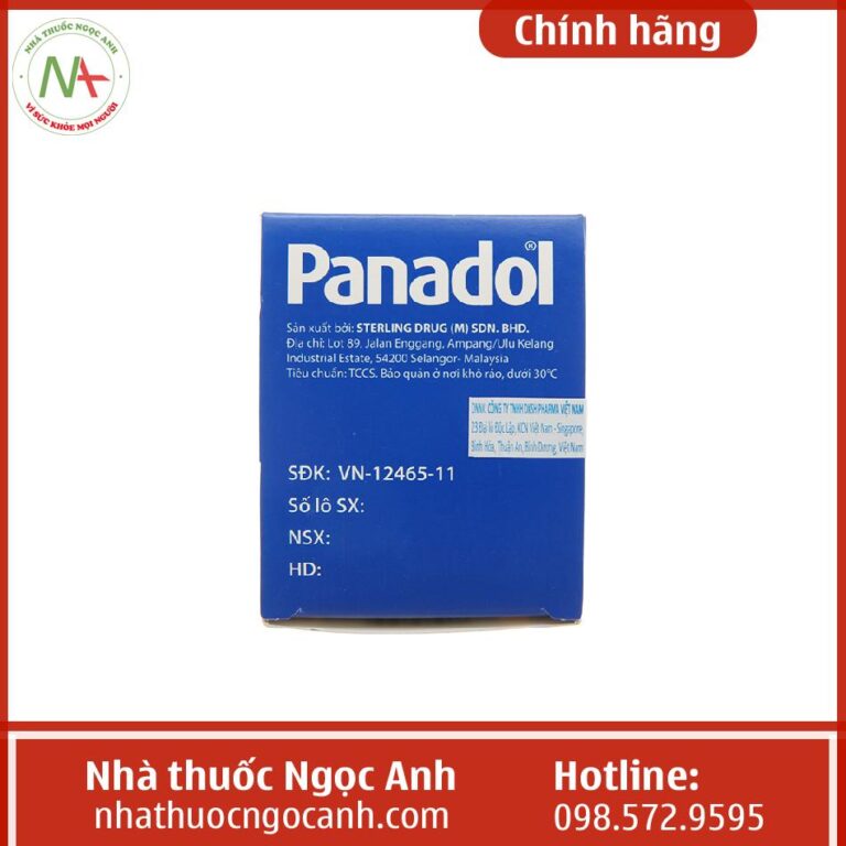 Thuốc Panadol xanh có tác dụng gì, giá bao nhiêu tiền, mua ở đâu