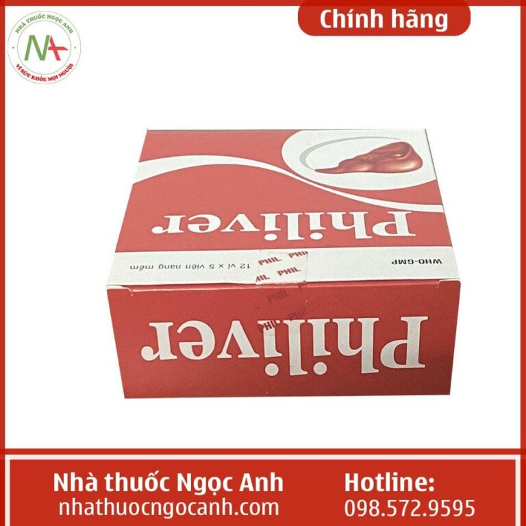 Thuốc Philiver: Công dụng, liều dùng, lưu ý tác dụng phụ, giá bán