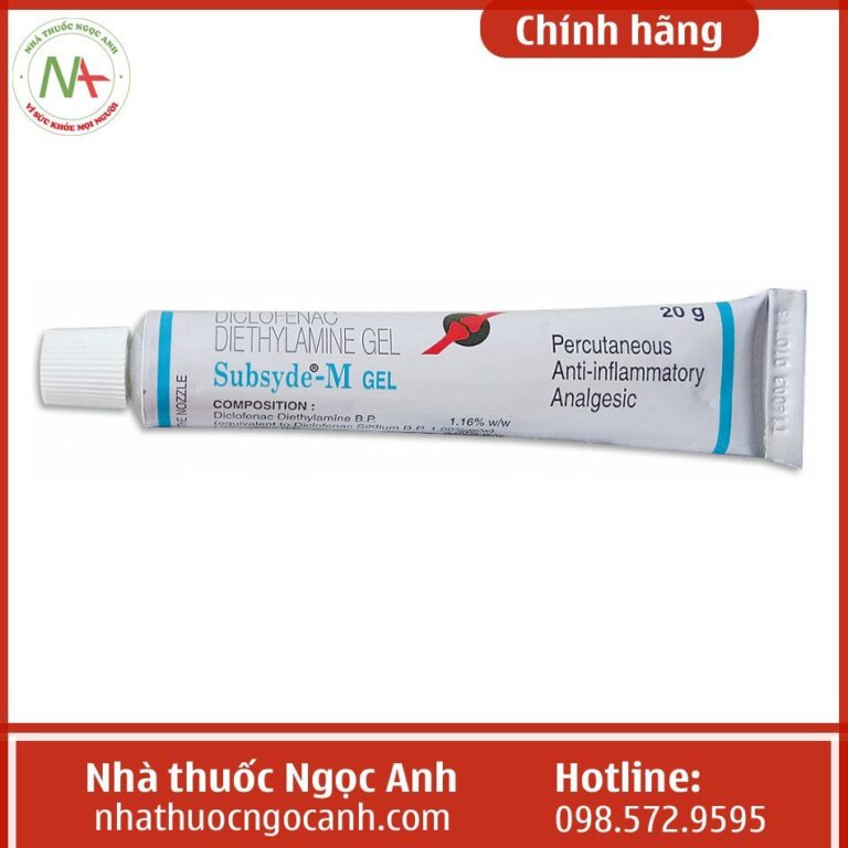 Thuốc Subsyde-M Gel có tác dụng gì, giá bao nhiêu, mua ở đâu?