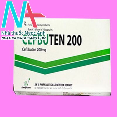 Thuốc cefbuten 200: Công dụng, liều dùng, lưu ý tác dụng phụ, giá bán