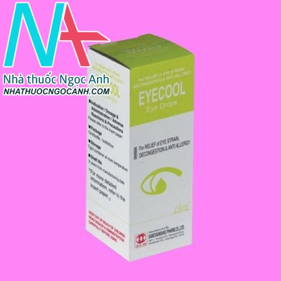 Thuốc Eyecool Eye Drops: Công dụng, liều dùng, tác dụng phụ, giá bán