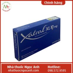 Thuốc Xatral XL 10mg là thuốc gì, liều dùng, giá bao nhiêu, mua ở đâu