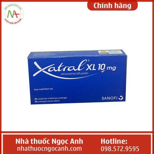Thuốc Xatral XL 10mg là thuốc gì, liều dùng, giá bao nhiêu, mua ở đâu