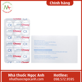 Thuốc Alpha Choay có phải kháng sinh không, giá bao nhiêu, mua ở đâu