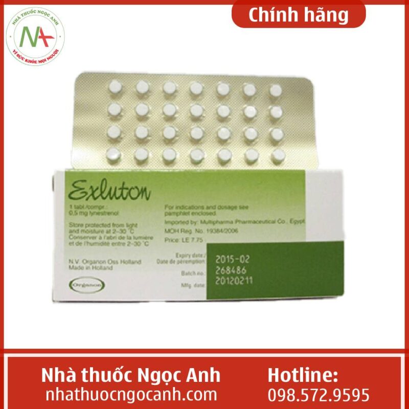 Thuốc tránh thai Exluton thành phần gì, giá bao nhiêu, mua ở đâu?