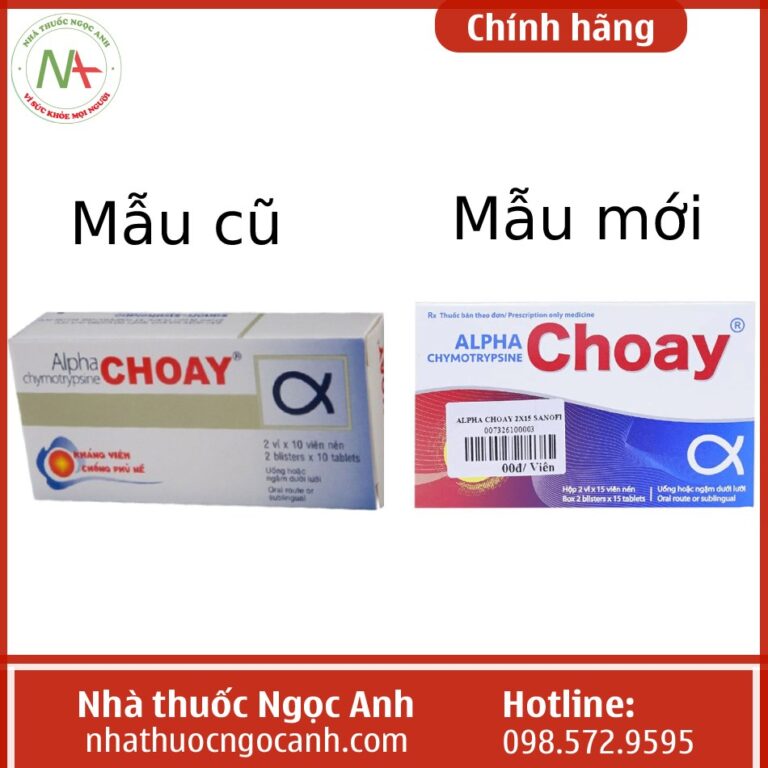 Thuốc Alpha Choay có phải kháng sinh không, giá bao nhiêu, mua ở đâu