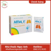 Thuốc Mitux E 100mg là thuốc gì, liều dùng, giá bao nhiêu, mua ở đâu