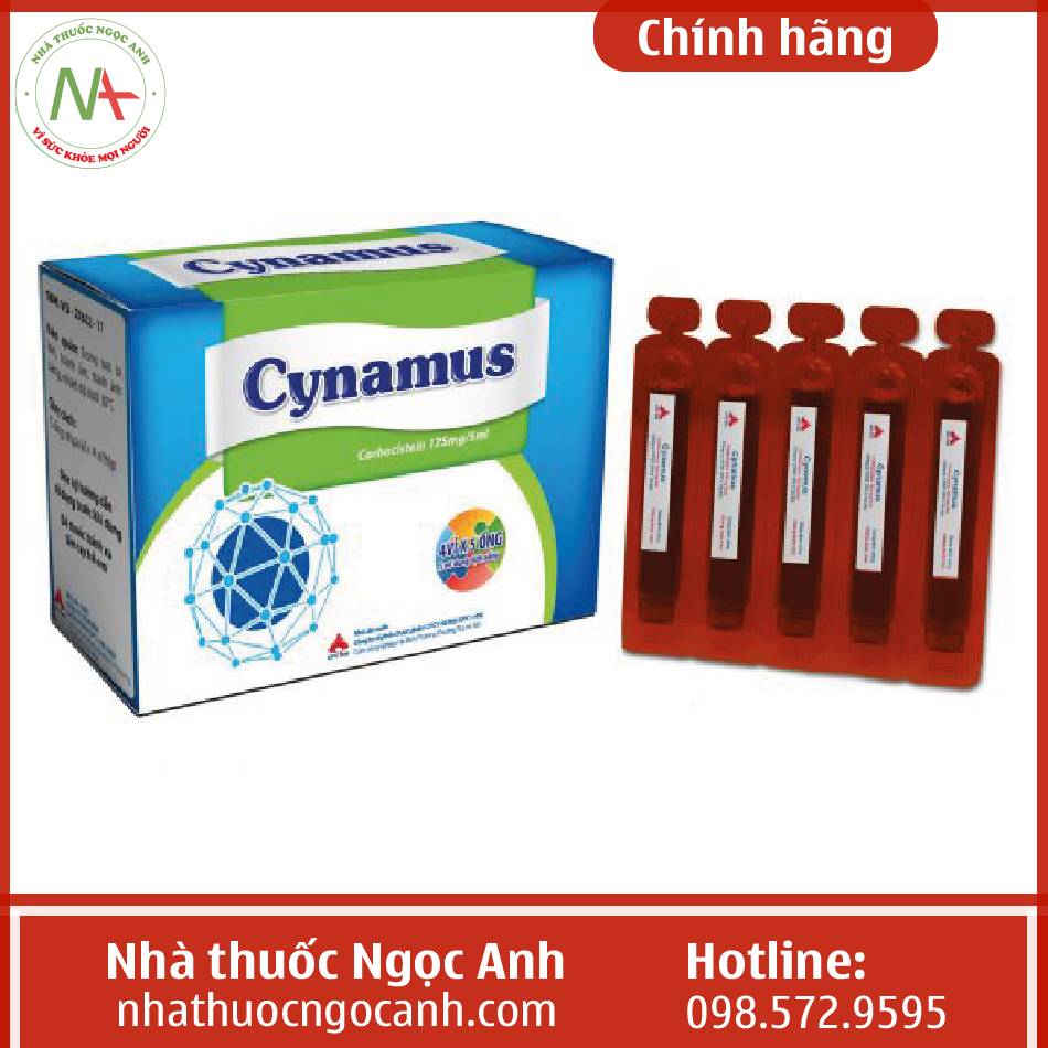 Thuốc Cynamus: Công dụng, liều dùng, lưu ý tác dụng phụ, giá bán