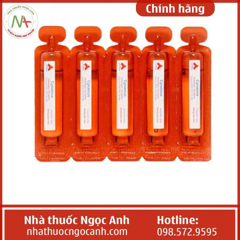 Thuốc Cynamus: Công dụng, liều dùng, lưu ý tác dụng phụ, giá bán