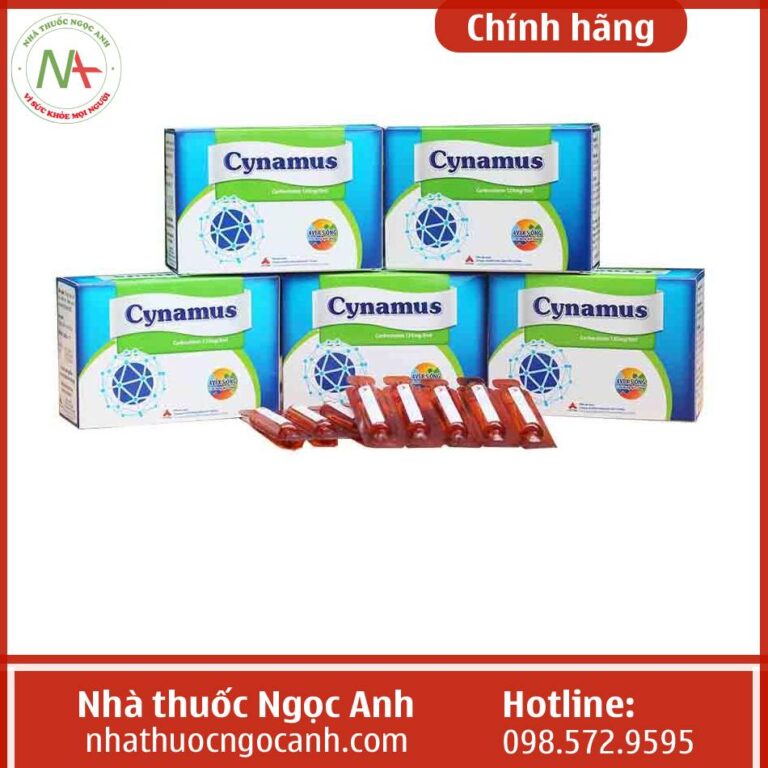 Thuốc Cynamus: Công dụng, liều dùng, lưu ý tác dụng phụ, giá bán
