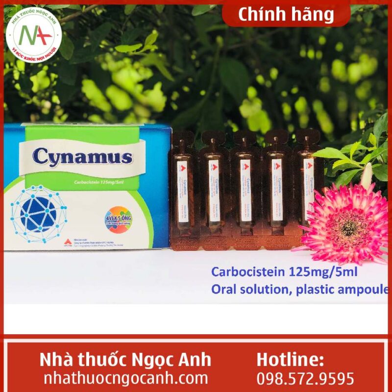 Thuốc Cynamus: Công dụng, liều dùng, lưu ý tác dụng phụ, giá bán