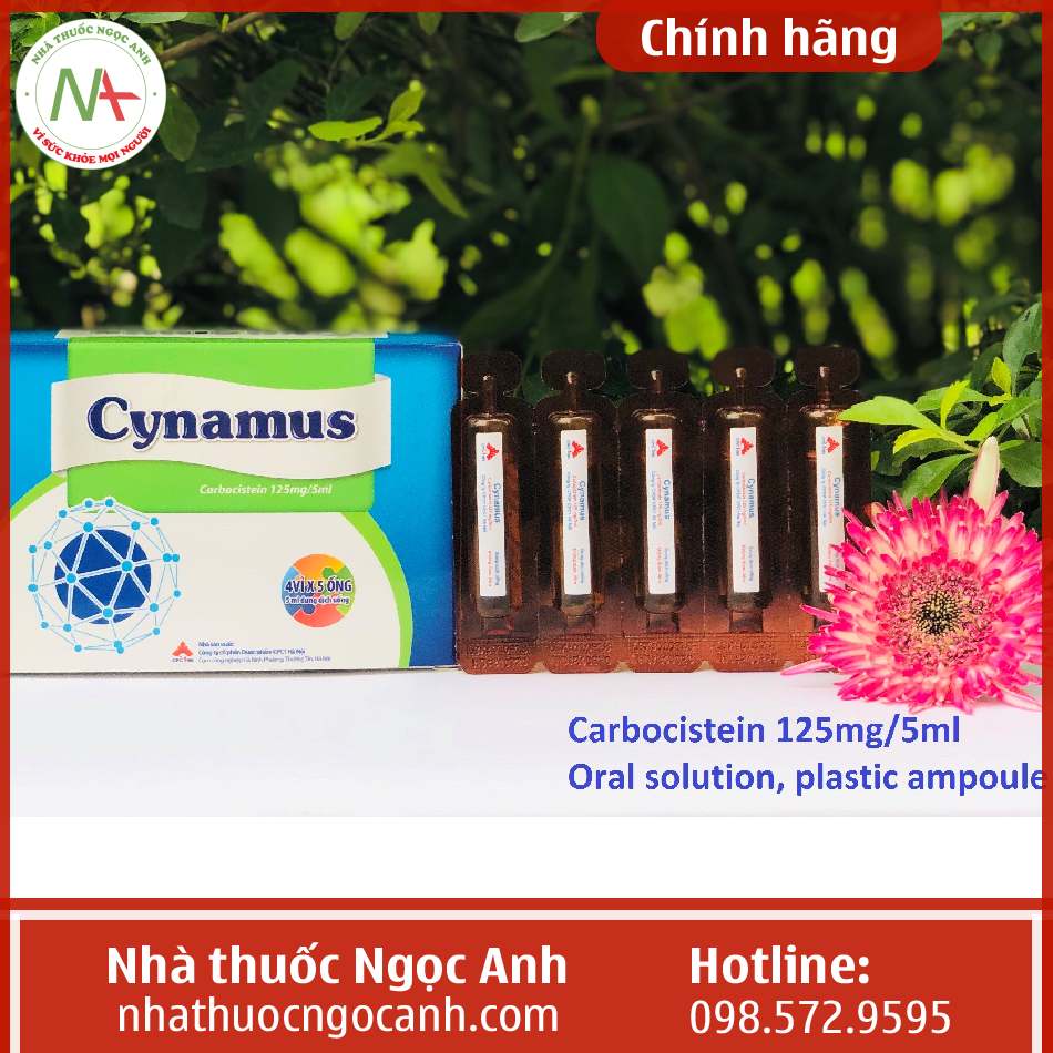 Thuốc Cynamus: Công dụng, liều dùng, lưu ý tác dụng phụ, giá bán