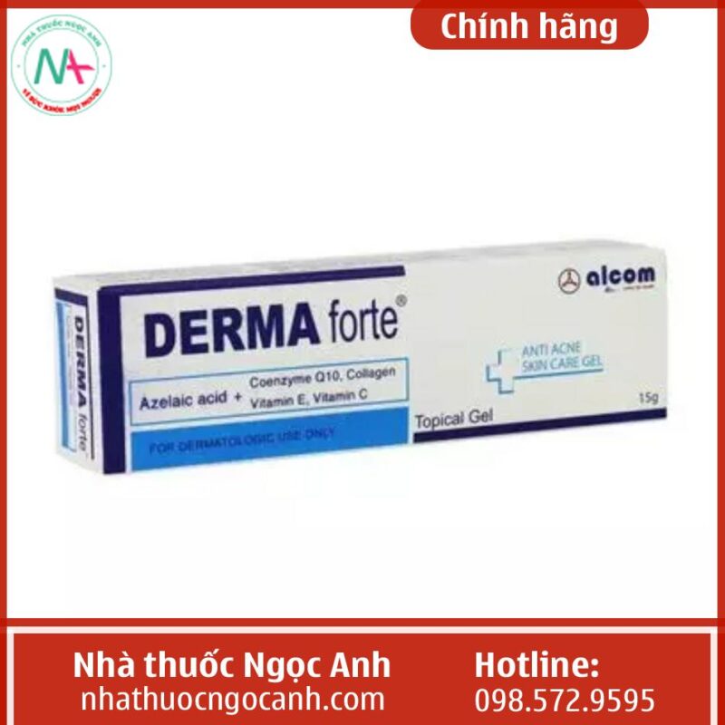 Thuốc Derma Forte dùng cho lứa tuổi nào, giá bao nhiêu, mua ở đâu