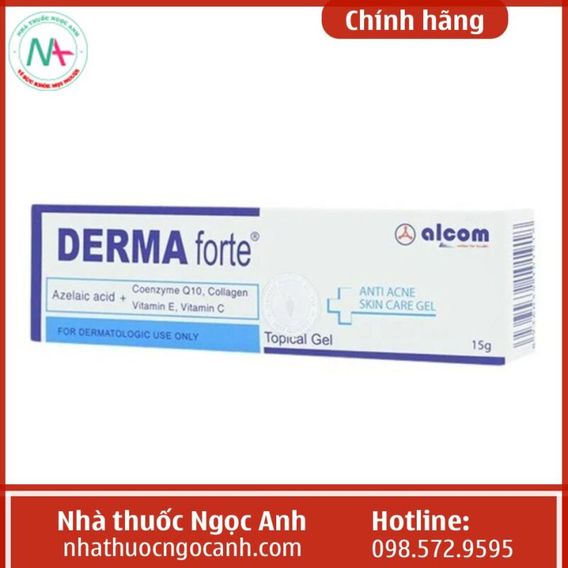 Thuốc Derma Forte dùng cho lứa tuổi nào, giá bao nhiêu, mua ở đâu