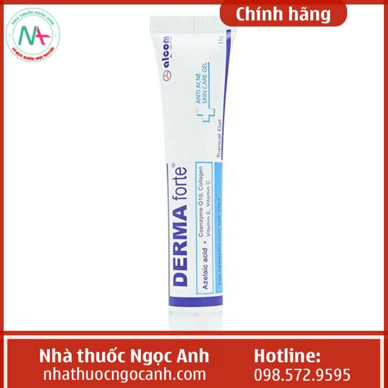 Thuốc Derma Forte dùng cho lứa tuổi nào, giá bao nhiêu, mua ở đâu