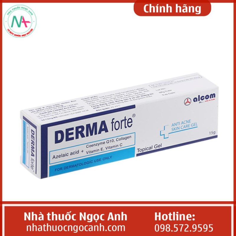 Thuốc Derma Forte dùng cho lứa tuổi nào, giá bao nhiêu, mua ở đâu