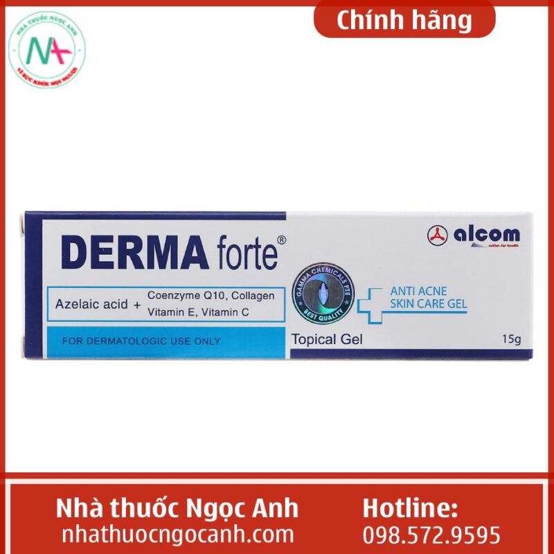 Thuốc Derma Forte dùng cho lứa tuổi nào, giá bao nhiêu, mua ở đâu