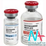 Thuốc Desferal 500mg: Công dụng, liều dùng, lưu ý tác dụng phụ, giá bán