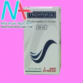 Thuốc Troypofol: Công dụng, liều dùng, lưu ý tác dụng phụ, giá bán
