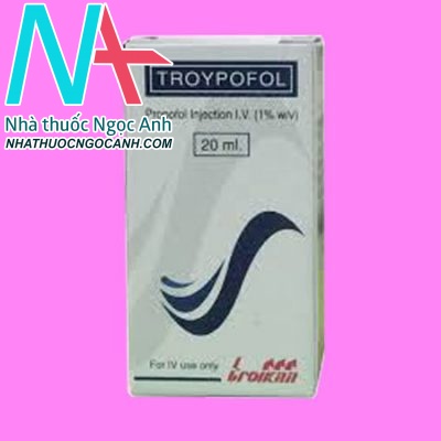 Thuốc Troypofol: Công dụng, liều dùng, lưu ý tác dụng phụ, giá bán