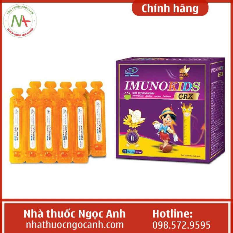 Thuốc Imuno Kids CRX có tác dụng gì, giá bao nhiêu, mua ở đâu?