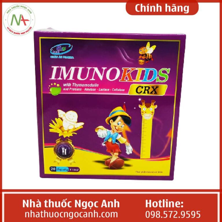 Thuốc Imuno Kids CRX có tác dụng gì, giá bao nhiêu, mua ở đâu?