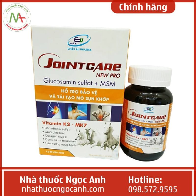 Jointcare New Pro là thuốc gì, có tác dụng gì, giá bao nhiêu, mua ở đâu