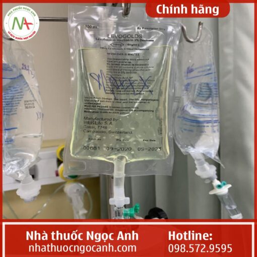 Thuốc Levogolds 750mg/150ml là thuốc gì, giá bao nhiêu, mua ở đâu