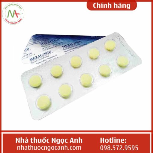 Thuốc Mezacosid 4mg là thuốc gì, có tác dụng gì, giá bao nhiêu, mua ở đâu