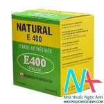 Thuốc Natural E400: Công dụng, liều dùng, lưu ý tác dụng phụ, giá bán