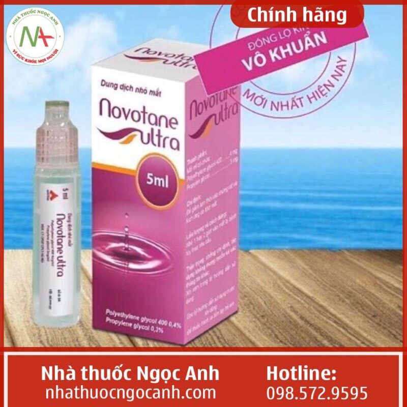 Thuốc Novotane Ultra 5ml có tác dụng gì, giá bao nhiêu, mua ở đâu