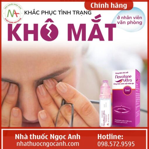 Thuốc Novotane Ultra 5ml có tác dụng gì, giá bao nhiêu, mua ở đâu