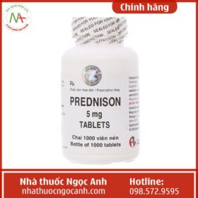 Thuốc Prednison 5mg Tablets Mediplantex giá bao nhiêu, mua ở đâu