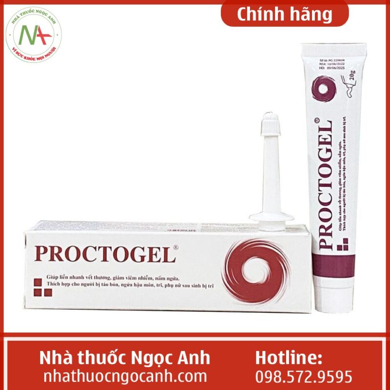 Thuốc Proctogel là thuốc gì, cách sử dụng, giá bao nhiêu, mua ở đâu